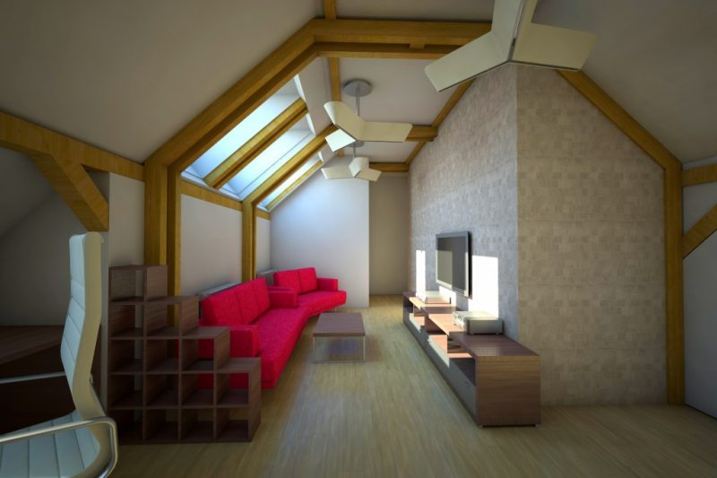 Amenajarea mansardei: +61 idei, poze si modalitati simple si rapide