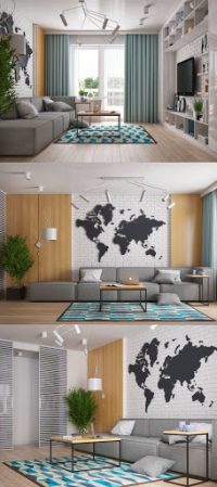 Amenajare garsoniera: +124 poze, sfaturi de decor si solutii practice