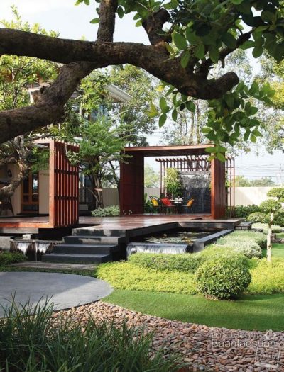 Gradini amenajate cu stil: +152 poze, idei de decoratiuni | Homelux