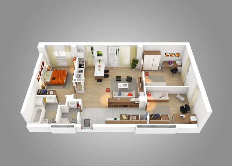 Amenajari interioare apartamente: +75 poze, sfaturi si idei utile