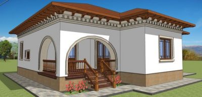 Stilul NeoRomanesc: Modele de Case (Proiecte) - Arhitectura Homelux